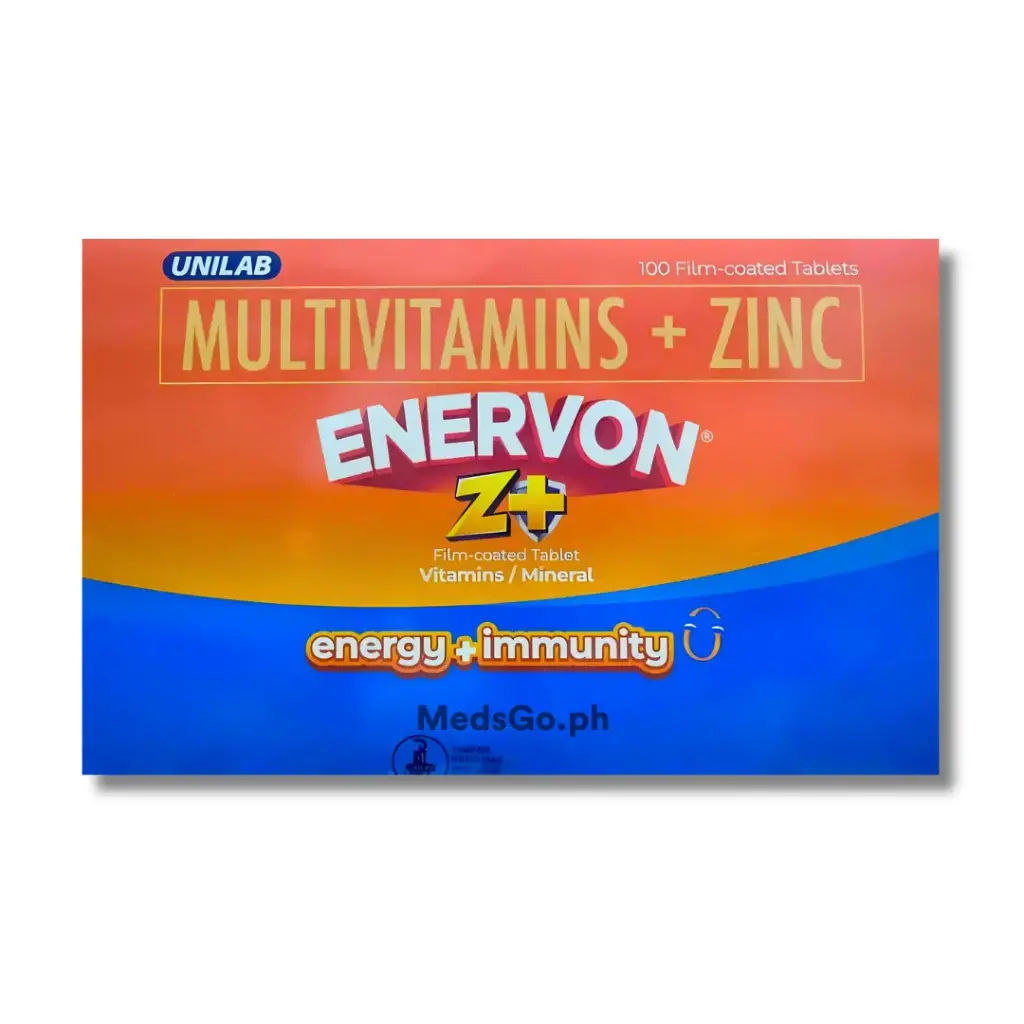Enervon Z+ (multivitamins + zinc) tablet | Shield Drugstore Online